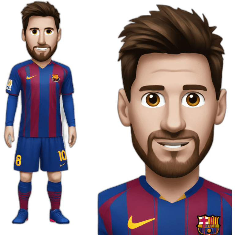 Lionel Messi emoji | AI Emoji Generator
