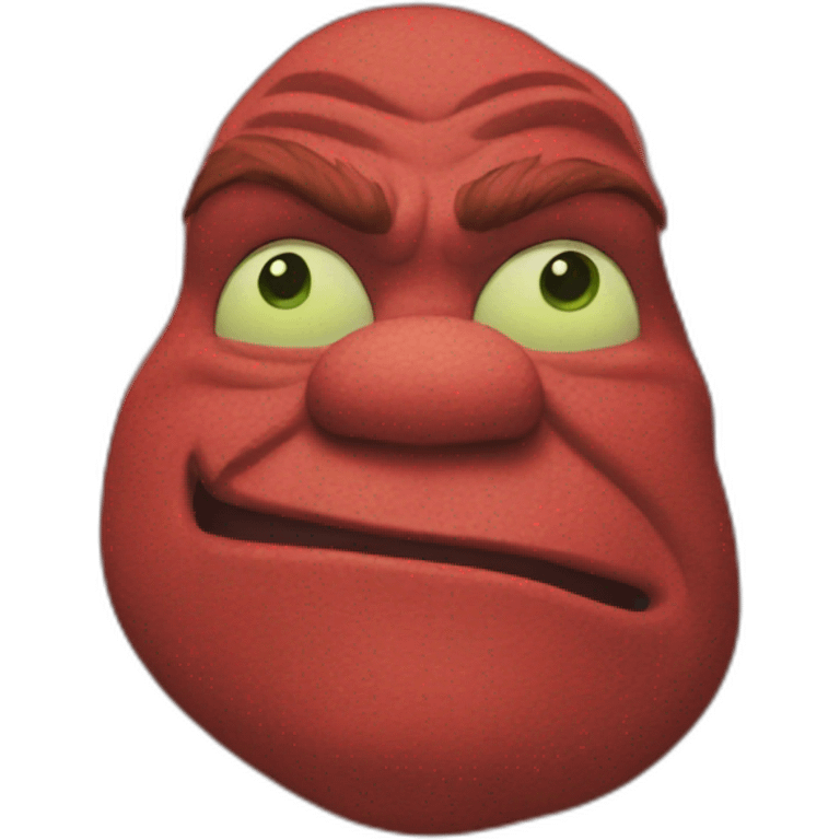 red-shrek emoji | AI Emoji Generator
