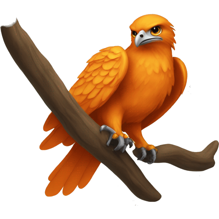 orange hawk emoji | AI Emoji Generator
