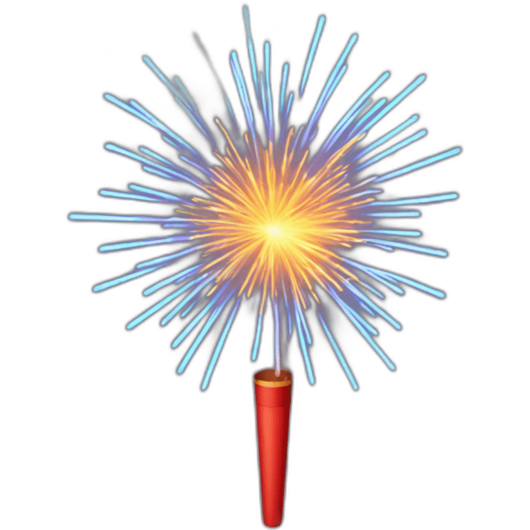 Chinese firework emoji