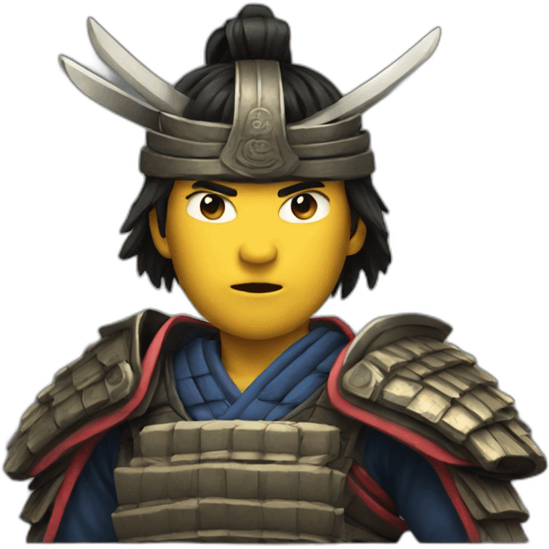 Samurai emoji | AI Emoji Generator