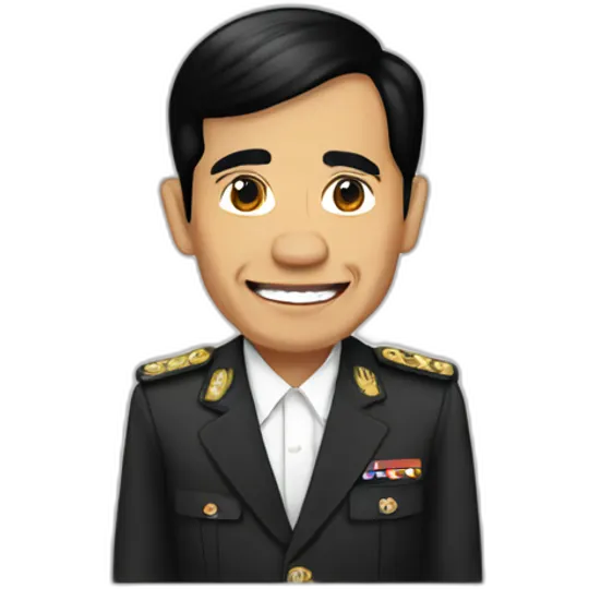 jokowi emoji | AI Emoji Generator