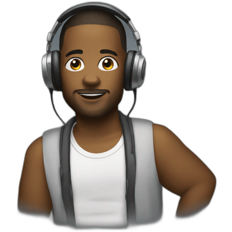 dj emoji | AI Emoji Generator