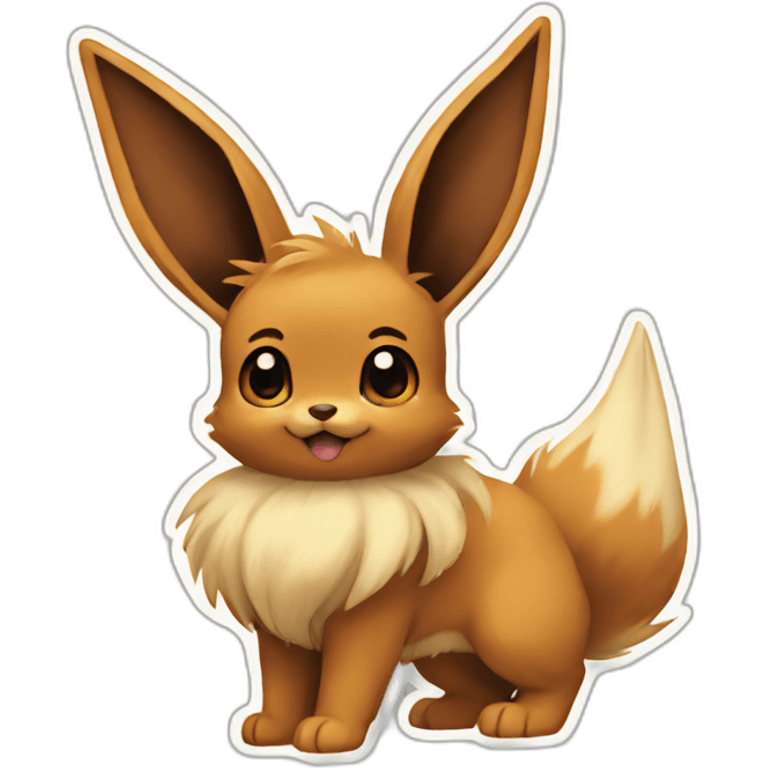 Eevee emoji | AI Emoji Generator