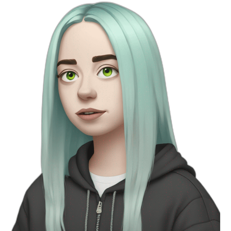 Billie Eilish emoji | AI Emoji Generator