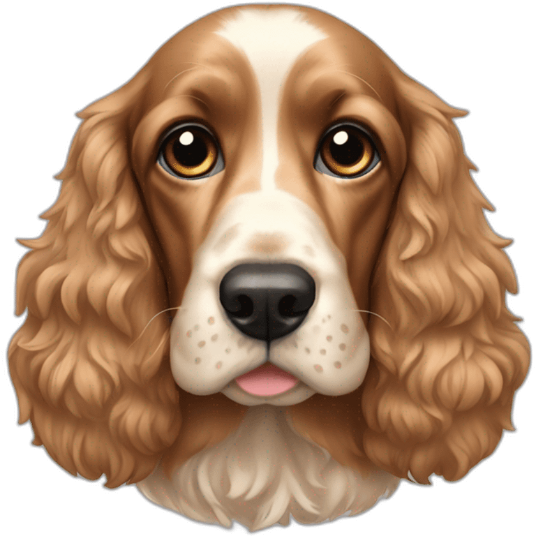 Cocker spaniel emoji | AI Emoji Generator