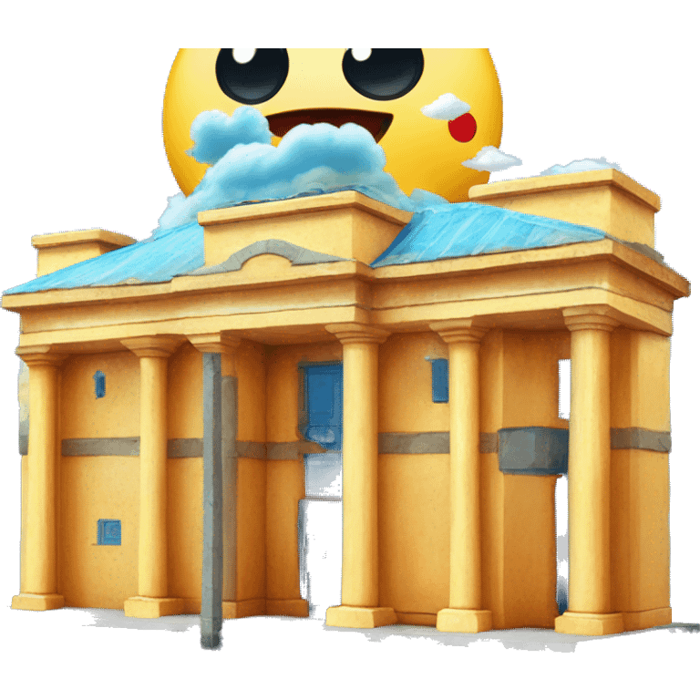 pokemon under blue sky emoji | AI Emoji Generator