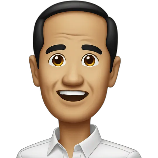 jokowi emoji | AI Emoji Generator