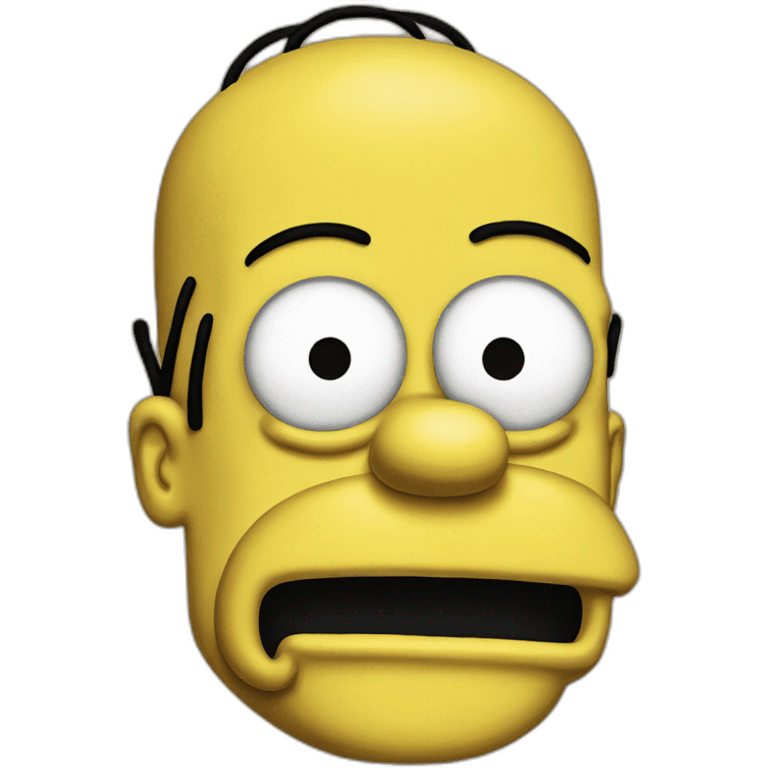 Homer simpson emoji | AI Emoji Generator