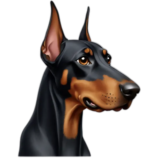 Doberman emoji | AI Emoji Generator