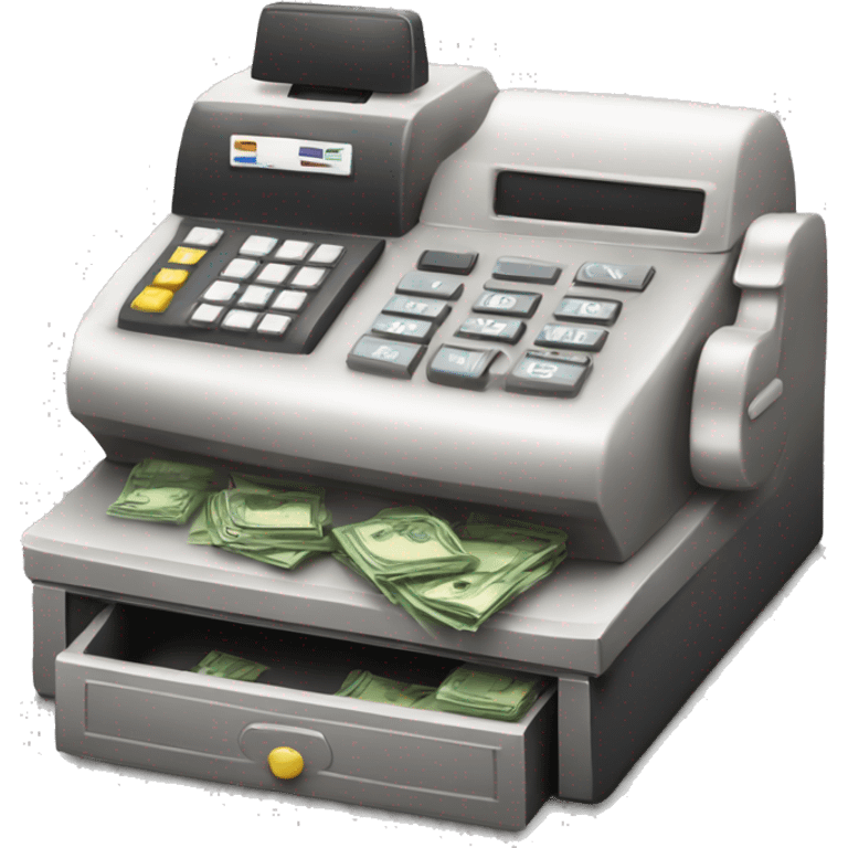Cash register emoji | AI Emoji Generator