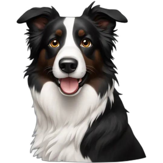 Border Collie emoji | AI Emoji Generator