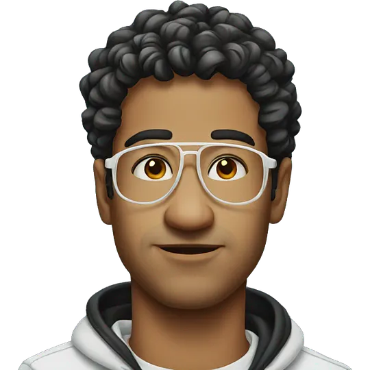 cool guy in white portrait emoji | AI Emoji Generator