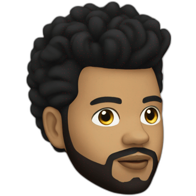 The weeknd emoji