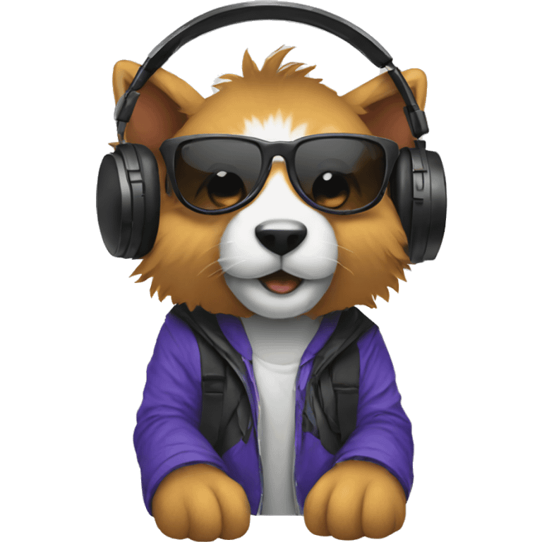 Furry dj emoji | AI Emoji Generator