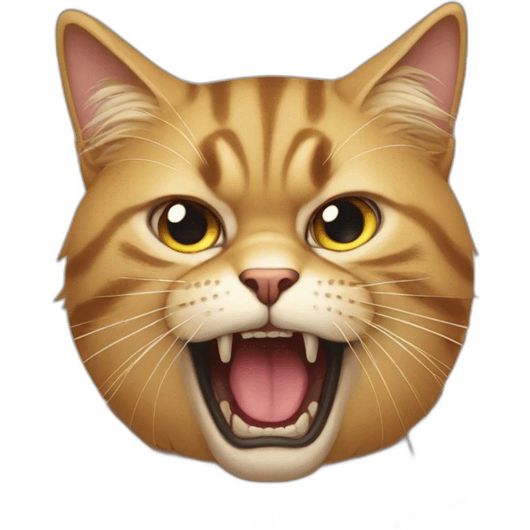 angry cat emoji | AI Emoji Generator