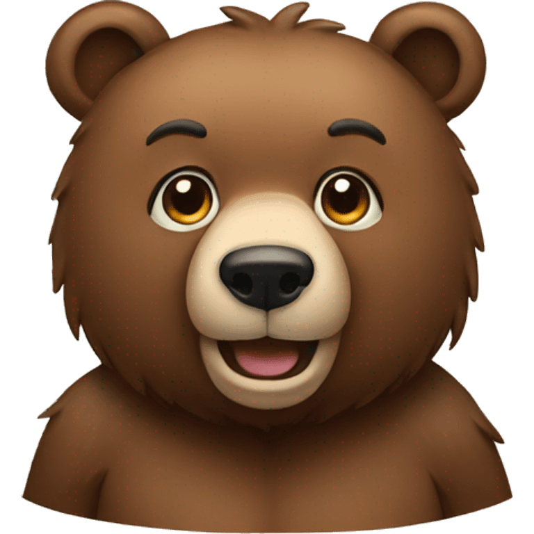 bear emoji | AI Emoji Generator