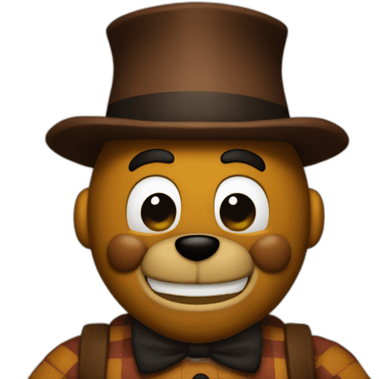 Freddy fazbear emoji | AI Emoji Generator