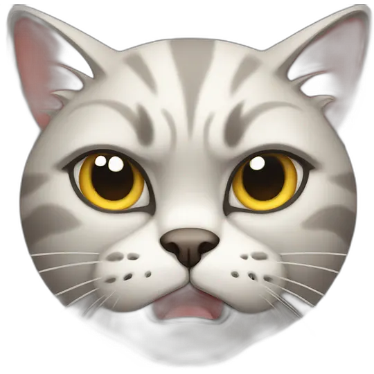 angry cat emoji | AI Emoji Generator