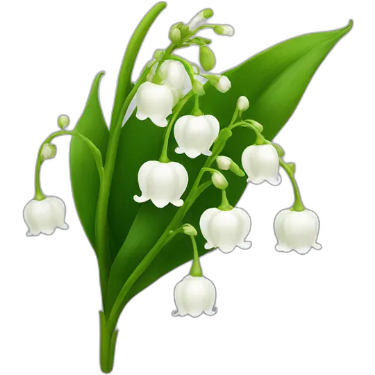 lily of the valley emoji | AI Emoji Generator