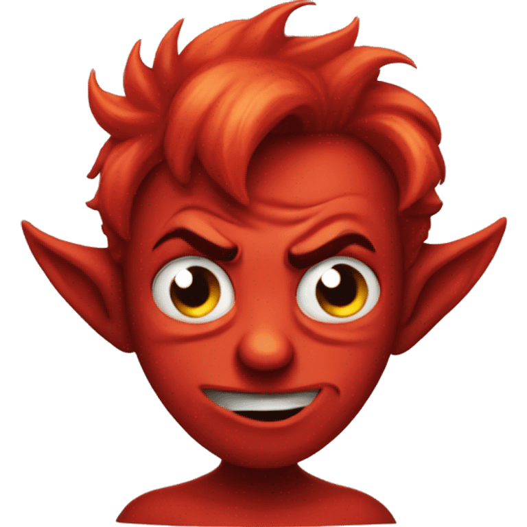 confused devil emoji | AI Emoji Generator