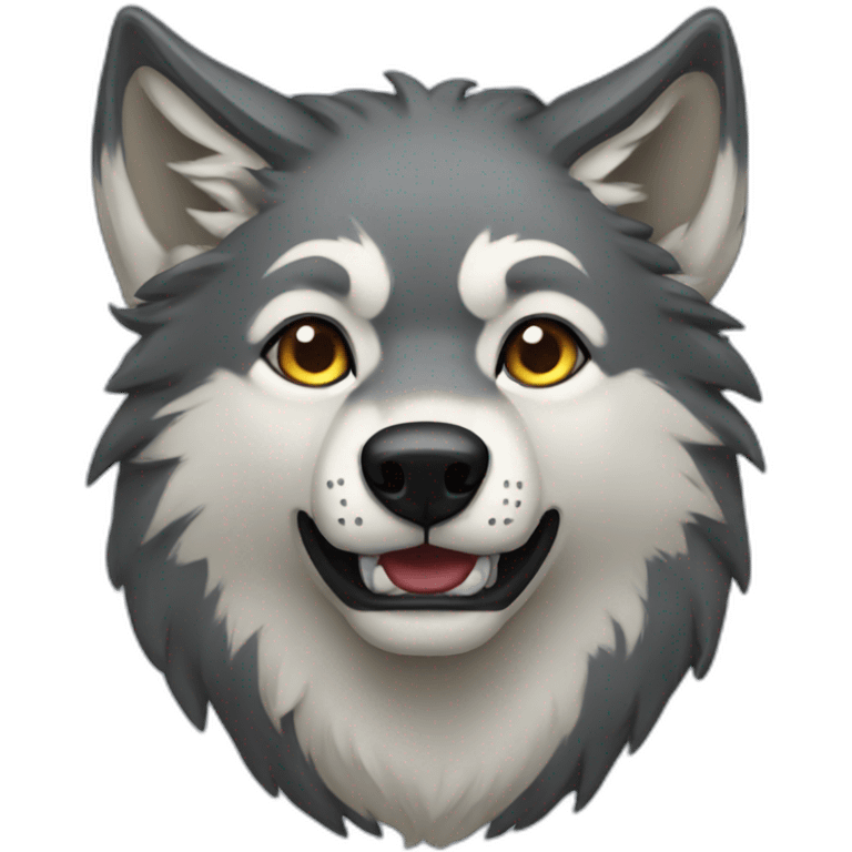 wolf emoji | AI Emoji Generator