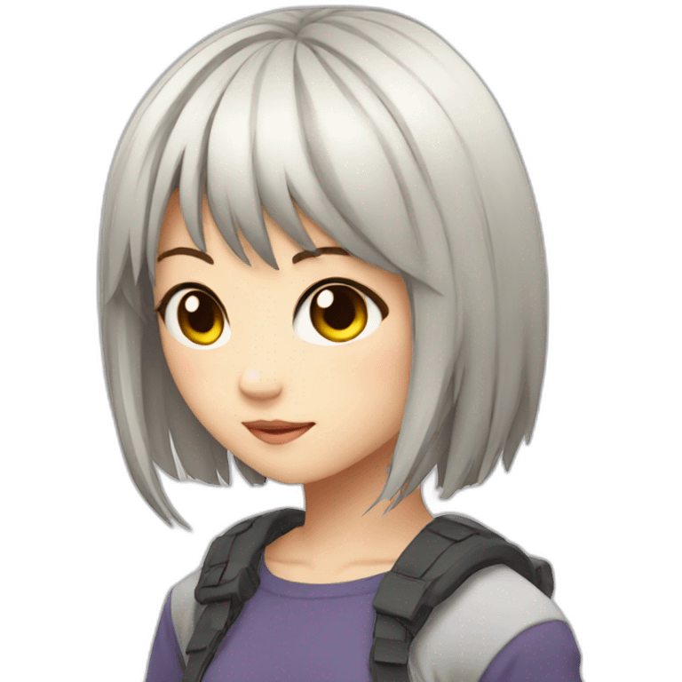 Anime girl emoji | AI Emoji Generator