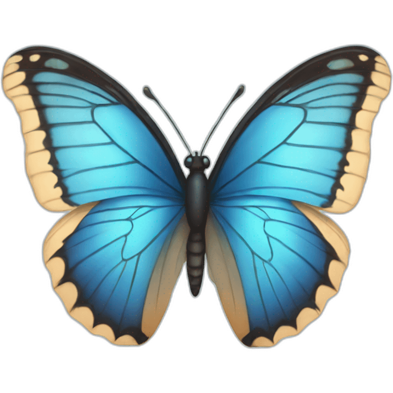 blue butterfly emoji | AI Emoji Generator