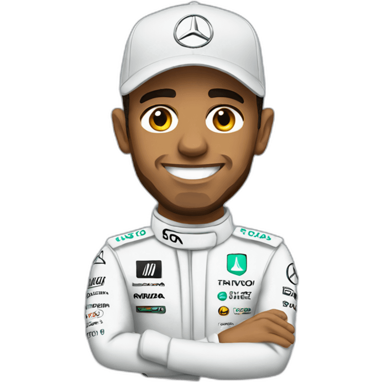 Lewis Hamilton emoji | AI Emoji Generator
