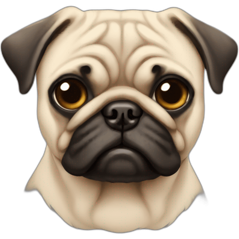Pug emoji | AI Emoji Generator