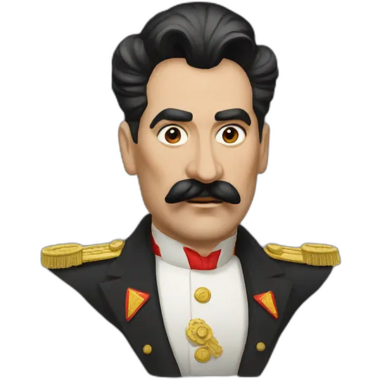 drag queen Stalin emoji | AI Emoji Generator