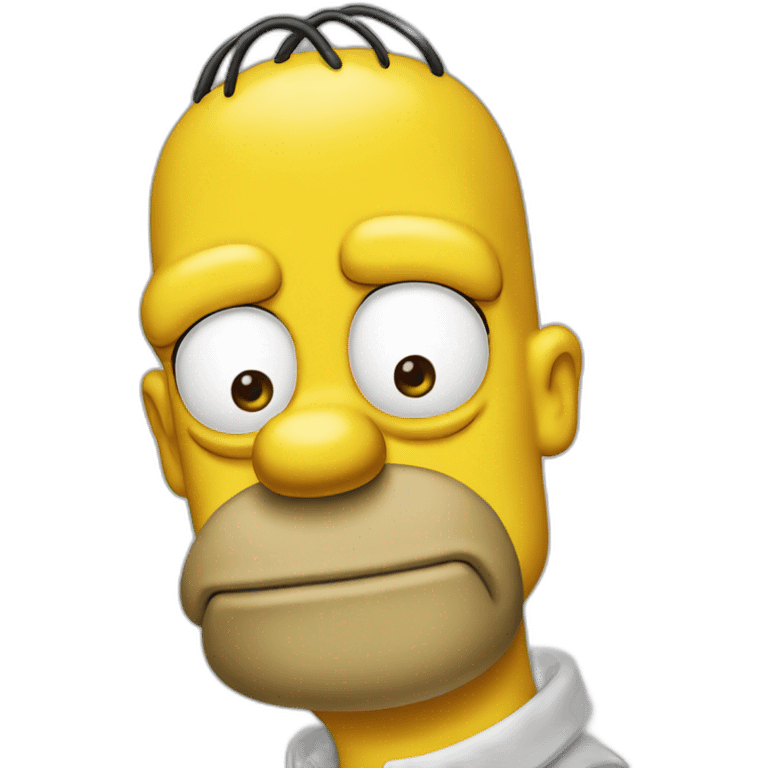 Homer simpson emoji | AI Emoji Generator