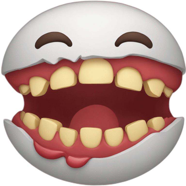 Bite emoji | AI Emoji Generator