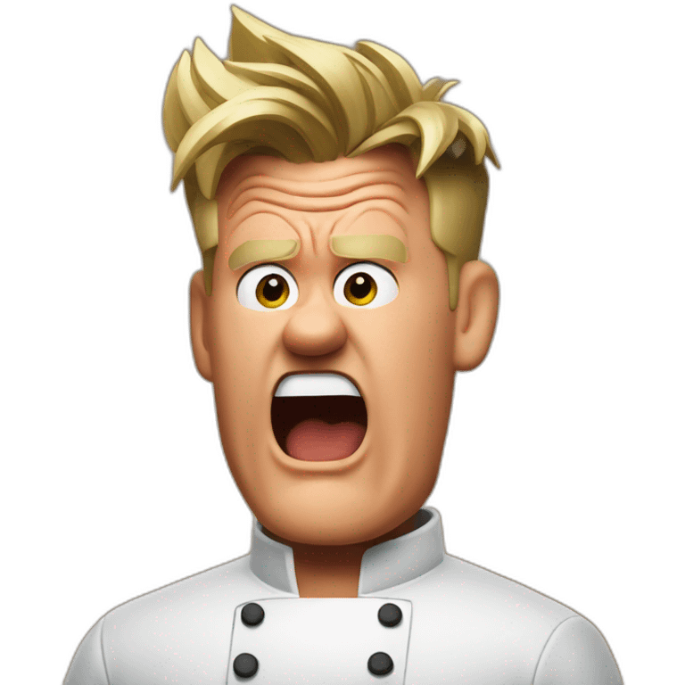 shocked gordon ramsay emoji | AI Emoji Generator