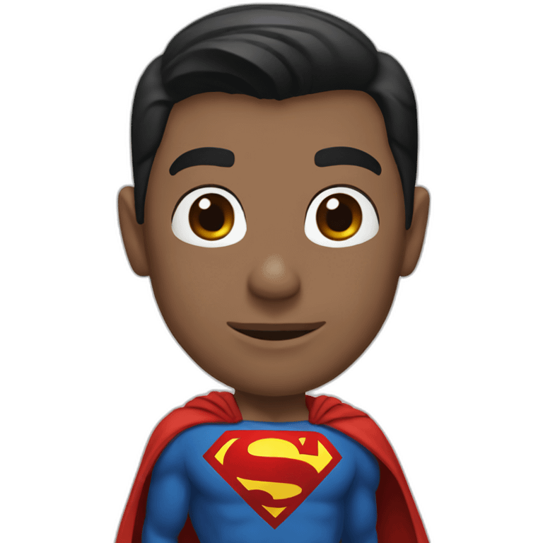 superman emoji | AI Emoji Generator