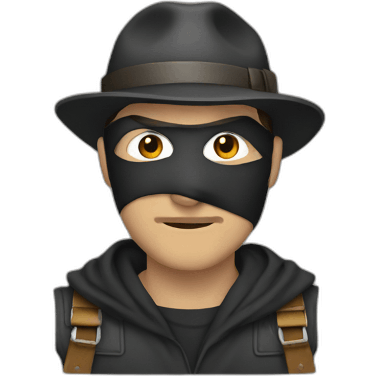 Bandit emoji | AI Emoji Generator