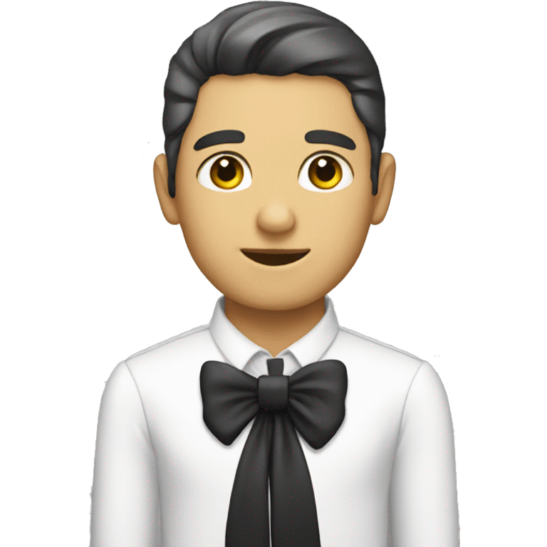white bow emoji | AI Emoji Generator