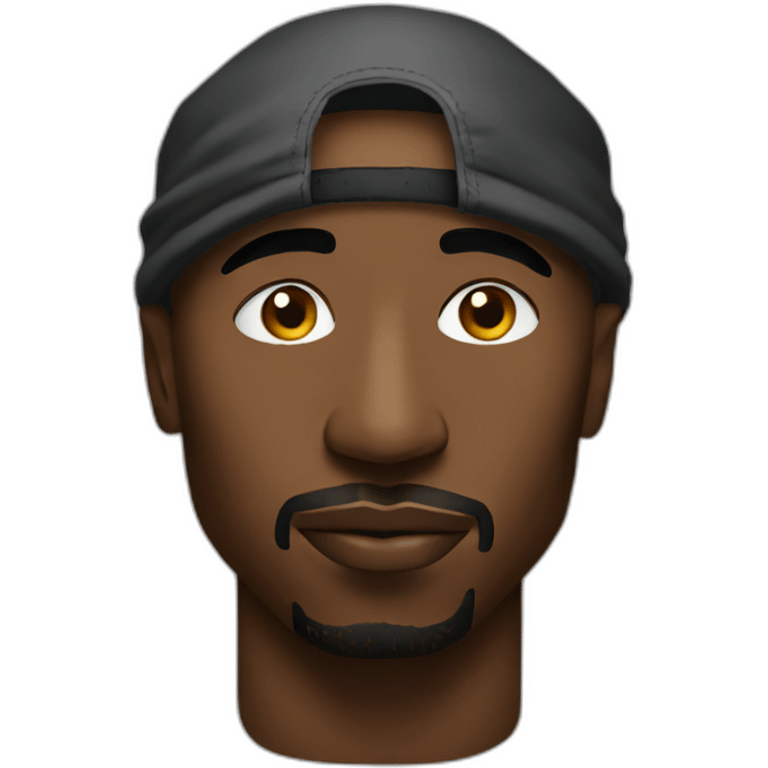 tupac emoji | AI Emoji Generator
