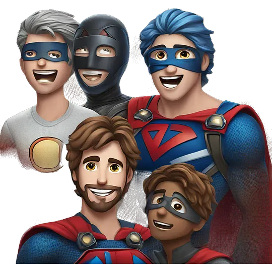 heroes in training emoji | AI Emoji Generator