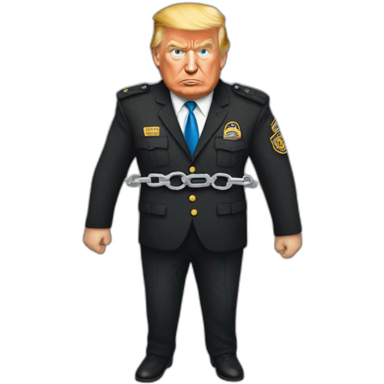 trump-in-handcuffs emoji | AI Emoji Generator