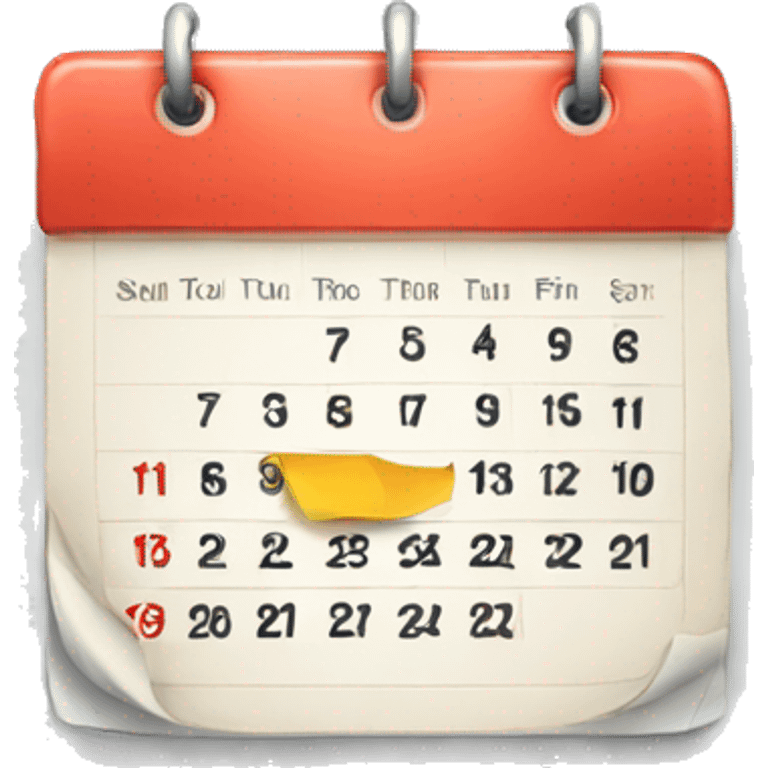 calendar emoji | AI Emoji Generator