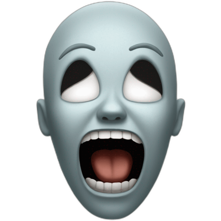 Scream emoji | AI Emoji Generator