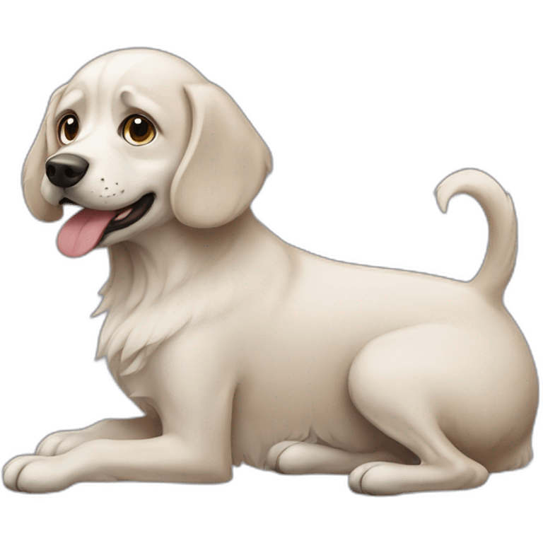Chien emoji