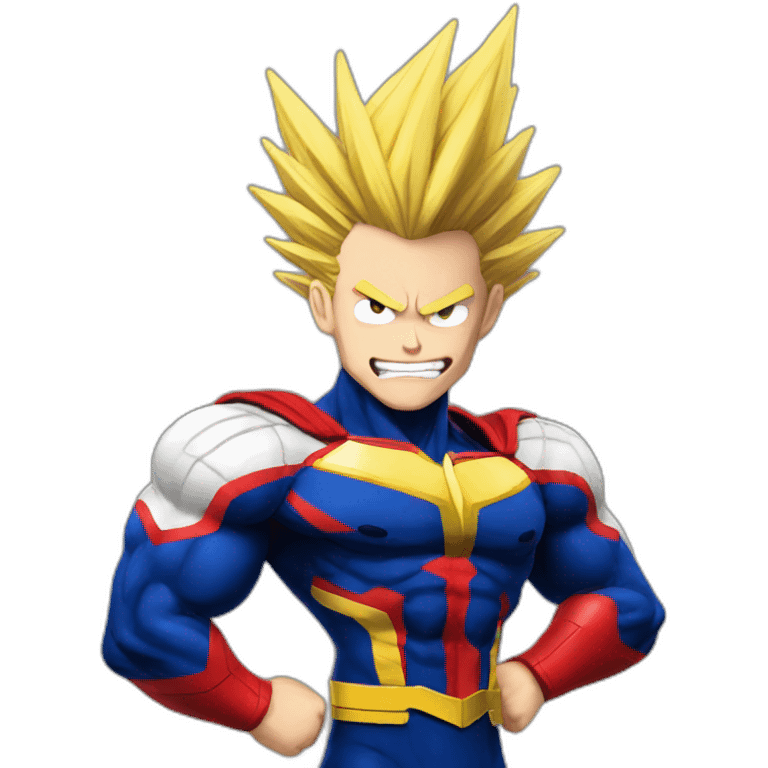 All might sprite emoji | AI Emoji Generator
