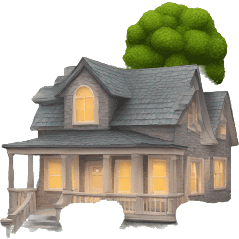 house emoji | AI Emoji Generator
