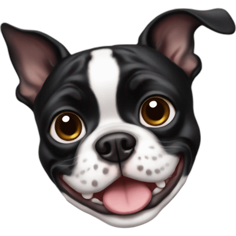 boston terrier emoji | AI Emoji Generator