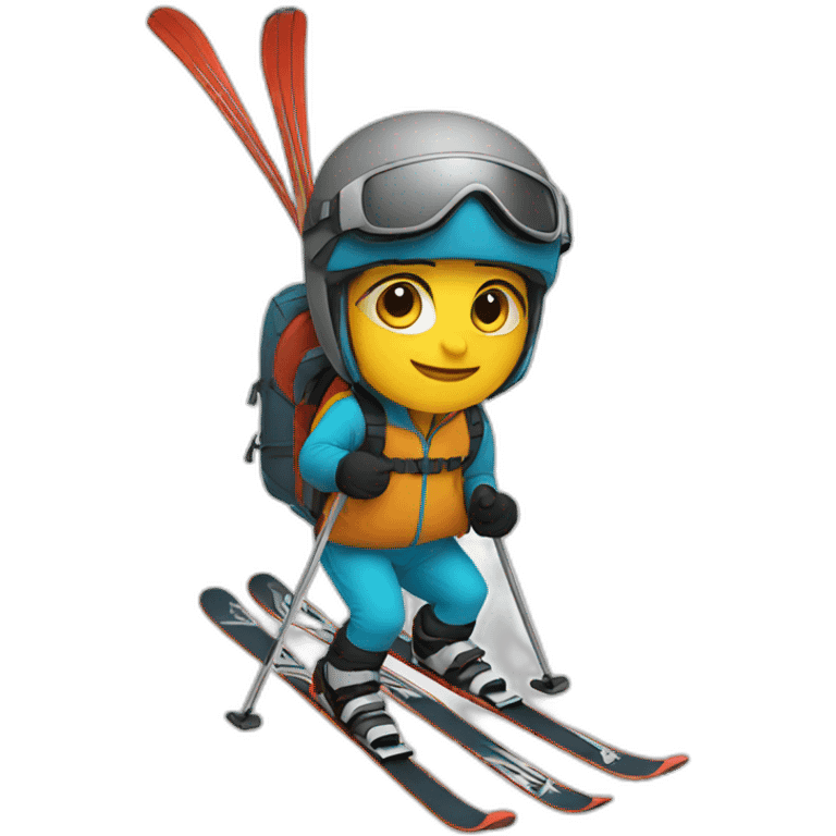 ski emoji | AI Emoji Generator