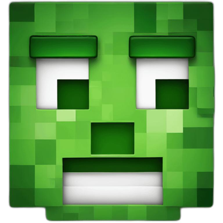 Minecraft creeper emoji | AI Emoji Generator
