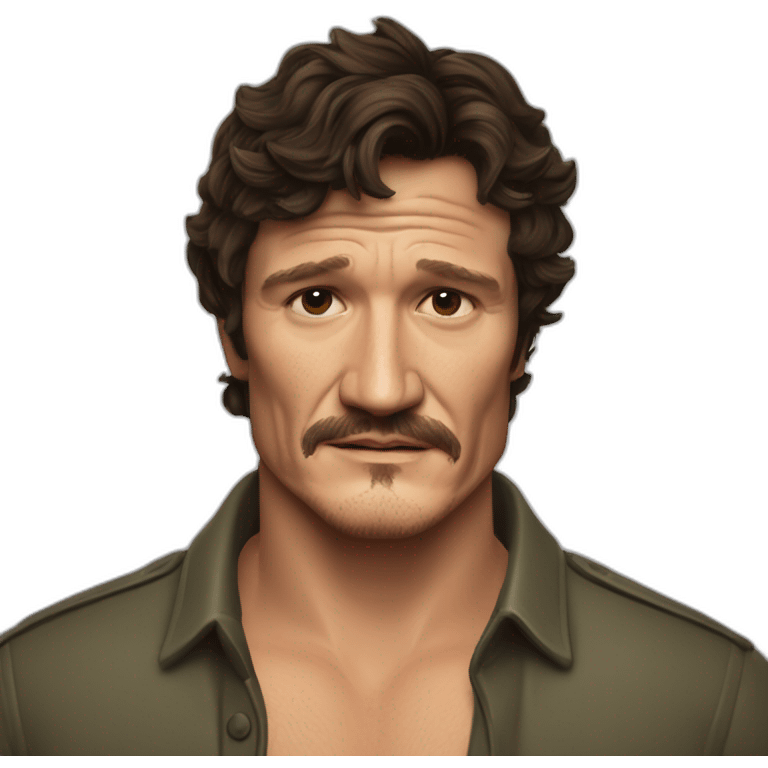 Pedro pascal trisomique emoji | AI Emoji Generator