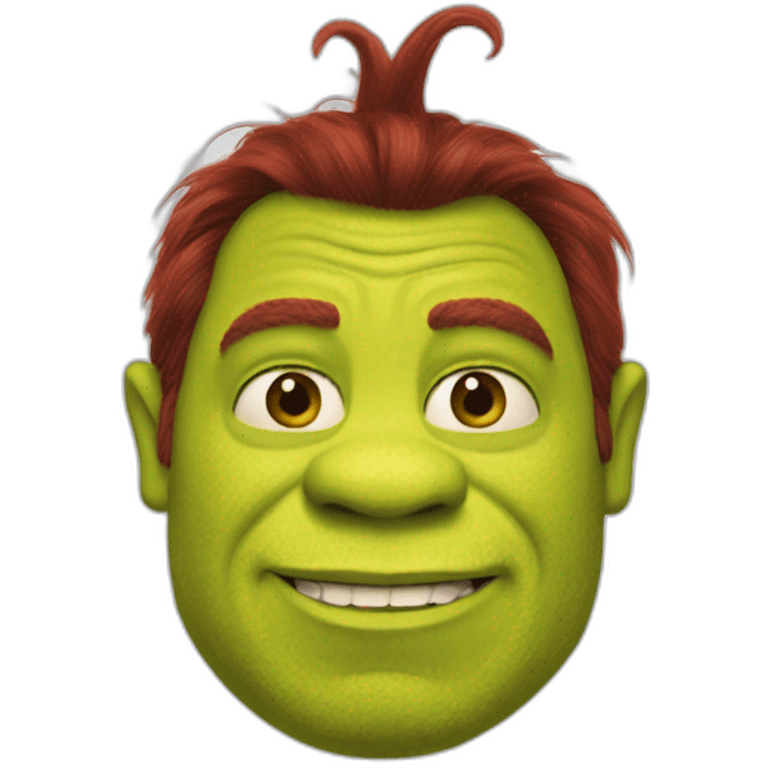 red-shrek emoji | AI Emoji Generator